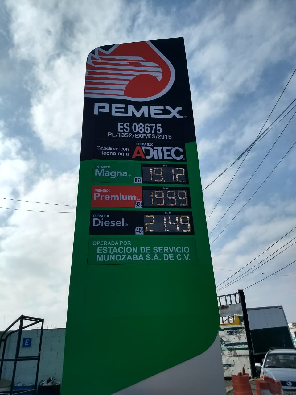 Cambio a Nueva Imagen Pemex® - MEES Señalización e Imagen