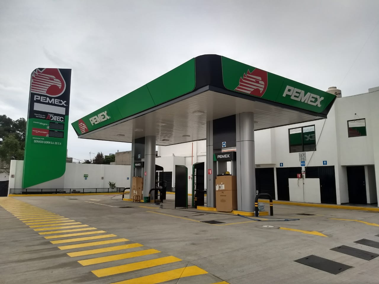 Cambio a Nueva Imagen Pemex® - MEES Señalización e Imagen