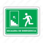 SPC 032 Señalamiento Escalera de Emergencia Izquierda Arriba - MEES ...