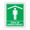 SPC 037 Señalamiento Zona de Menor Riesgo - MEES Señalización e Imagen