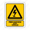 SPR 017 Señalamiento Precaución Alto Voltaje - MEES Señalización e Imagen