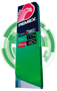 Cambio a Nueva Imagen Pemex® - MEES Señalización e Imagen